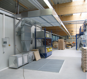 NESTRO Open Sanding Booth